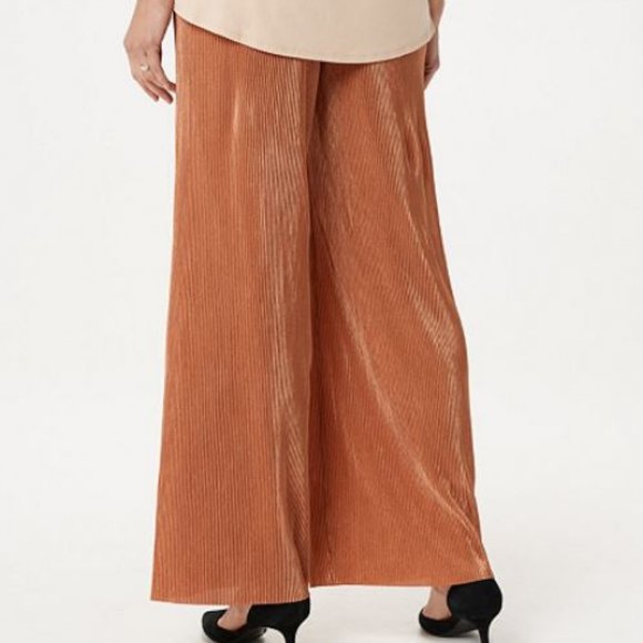 Joan Rivers | Pants & Jumpsuits | Joan Rivers Petite Accordion Pleat ...